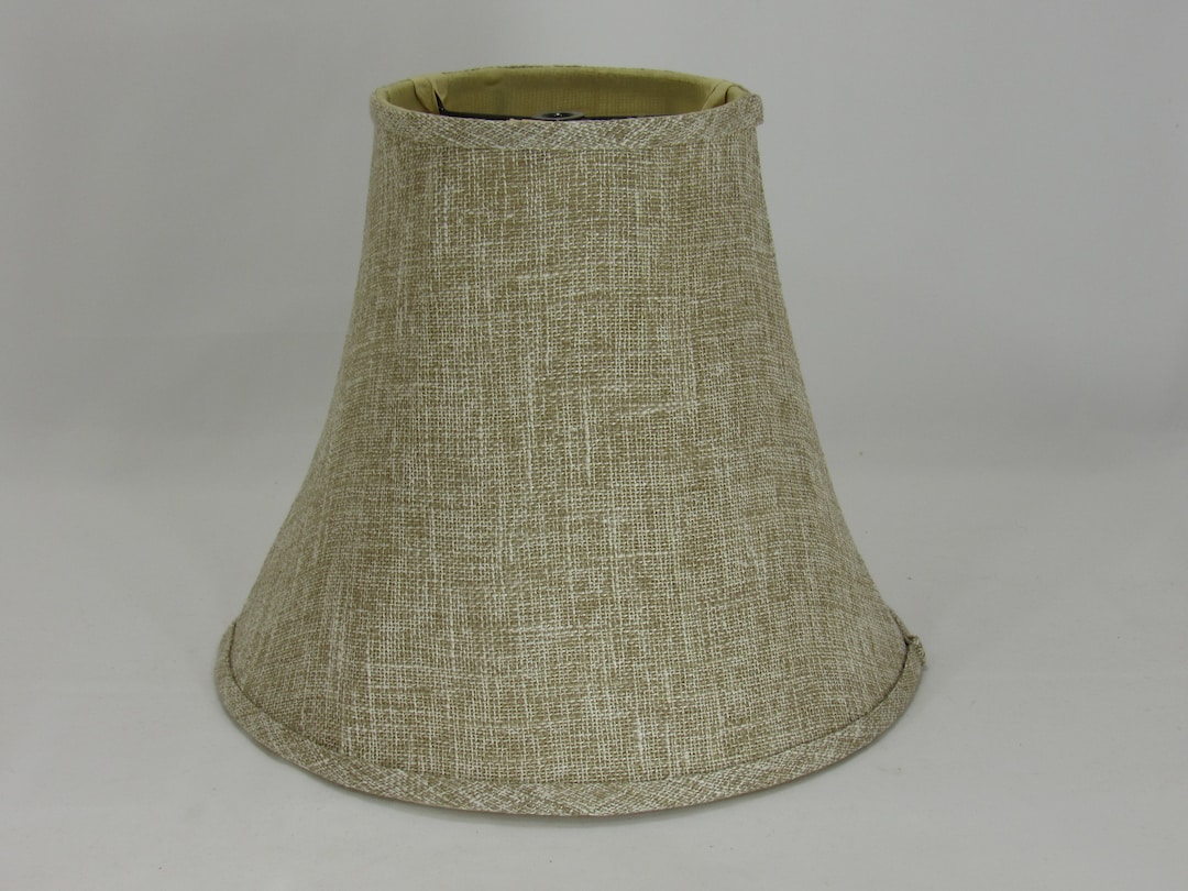 Bell Shaped Linen Lamp Shade, Softback - Etsy