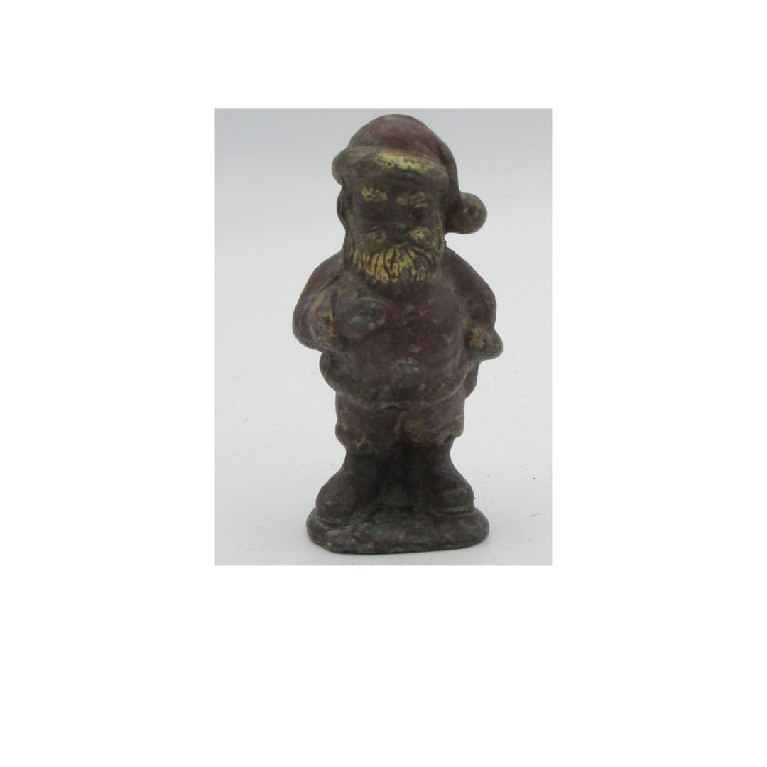 Cast Iron/ Lead Santa - Etsy