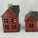 Paper Mache House Set of 2 - Etsy