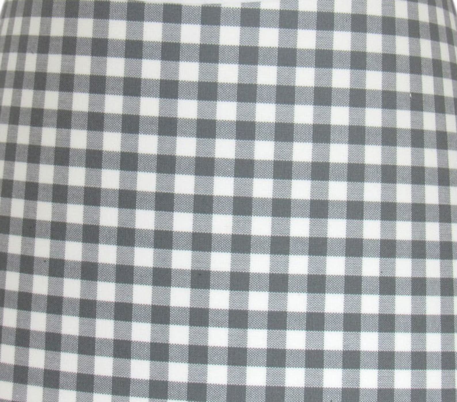 Small Gray and White Check Clip-on Shade - Etsy