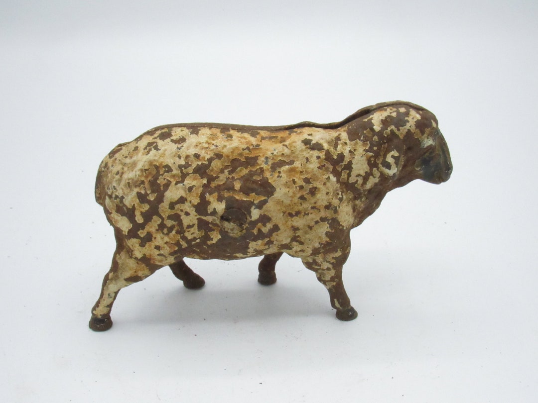 Cast Iron/lead Sheep Coin Bank - Etsy
