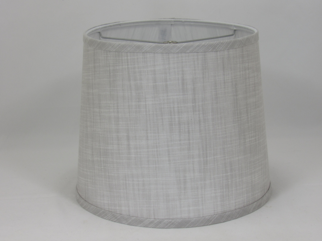 Light Gray Textured Linen Lamp Shade - Etsy