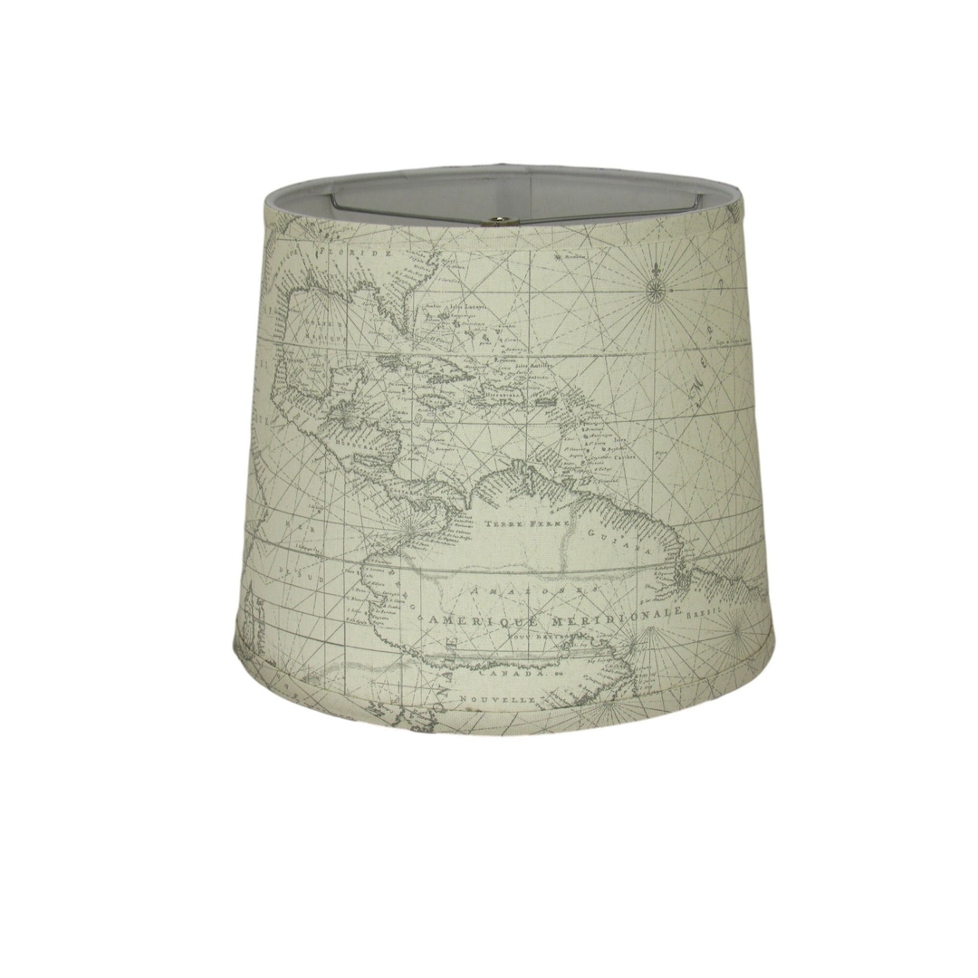 World Map Print Lamp Shade - Etsy
