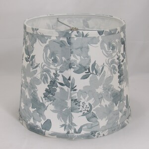 Sky Blue Floral Print Lamp Shade - Etsy