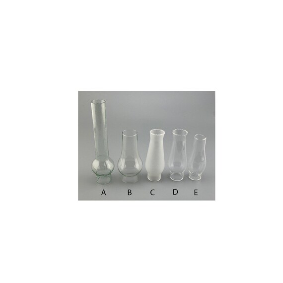 Glass Oil Lamp Reproduction 15.24 Cm Set Of 2 Brass Minor Oil Lamp