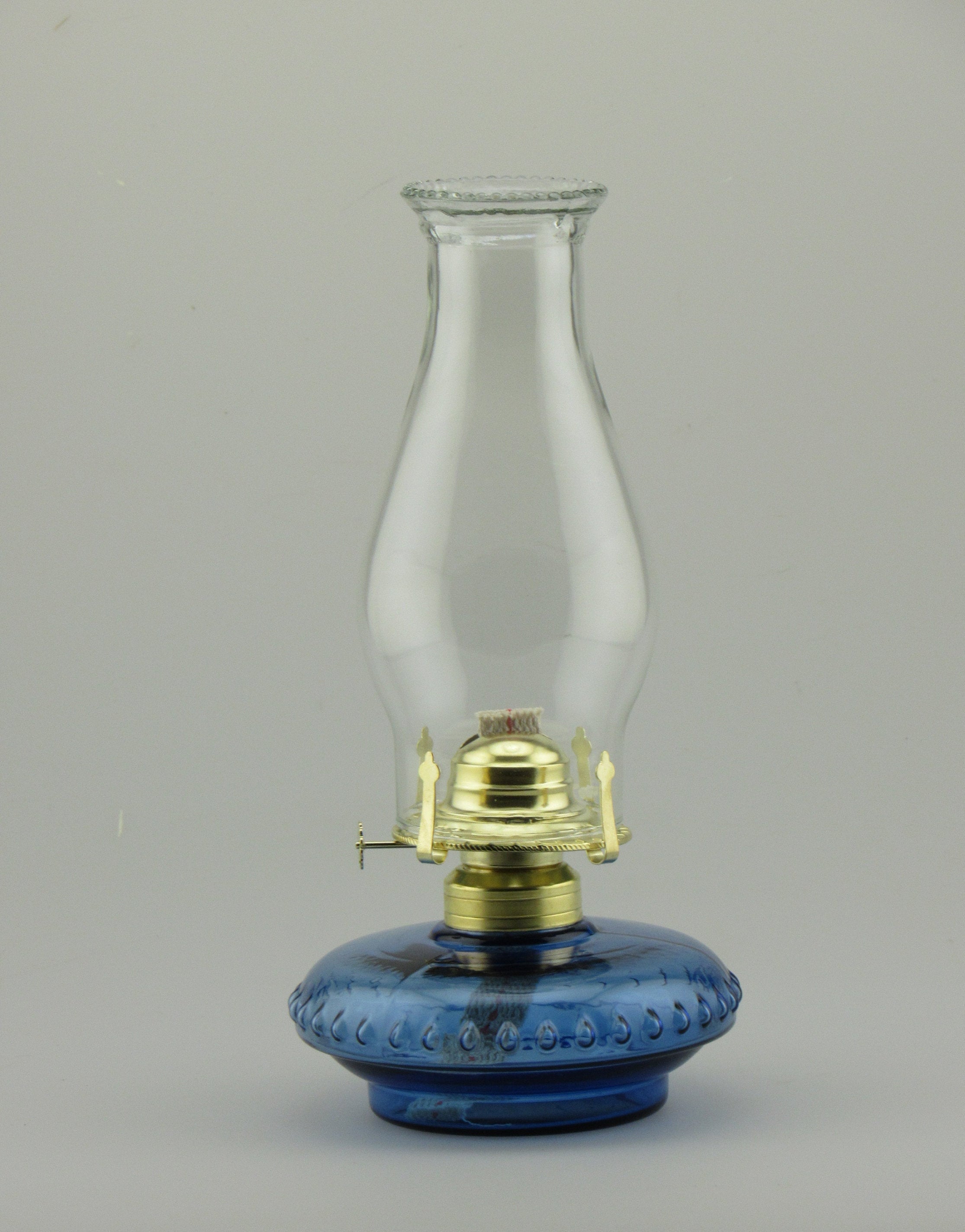 Cobalt Font Oil Lamp - Etsy