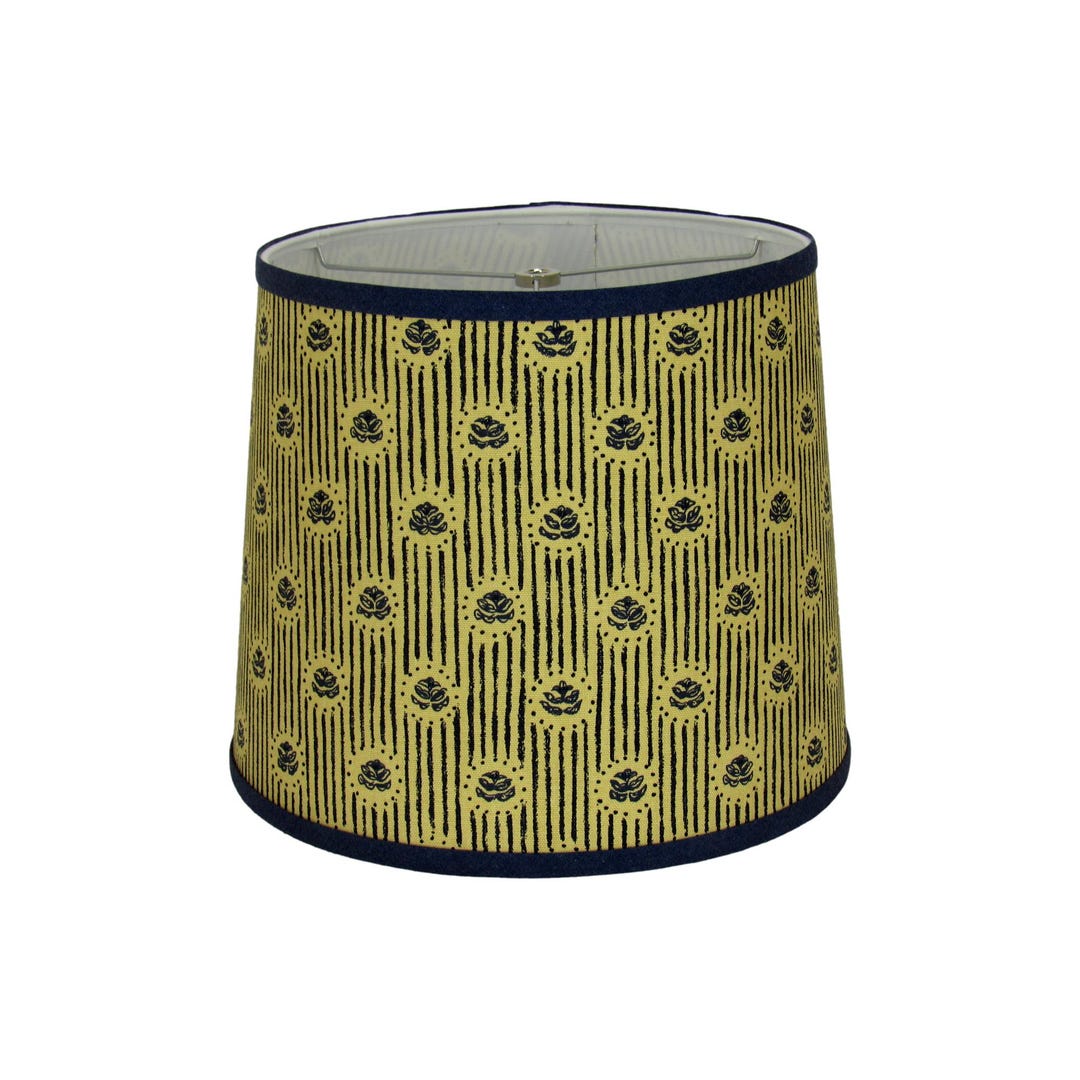 Blue Floral Print Lamp Shade - Etsy