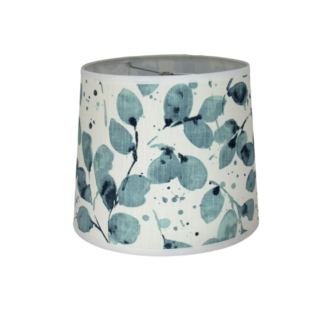 Blue Floral Print Lamp Shade - Etsy