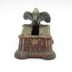 Cast Iron Figural Inkstand and Toothpick Holder - Etsy