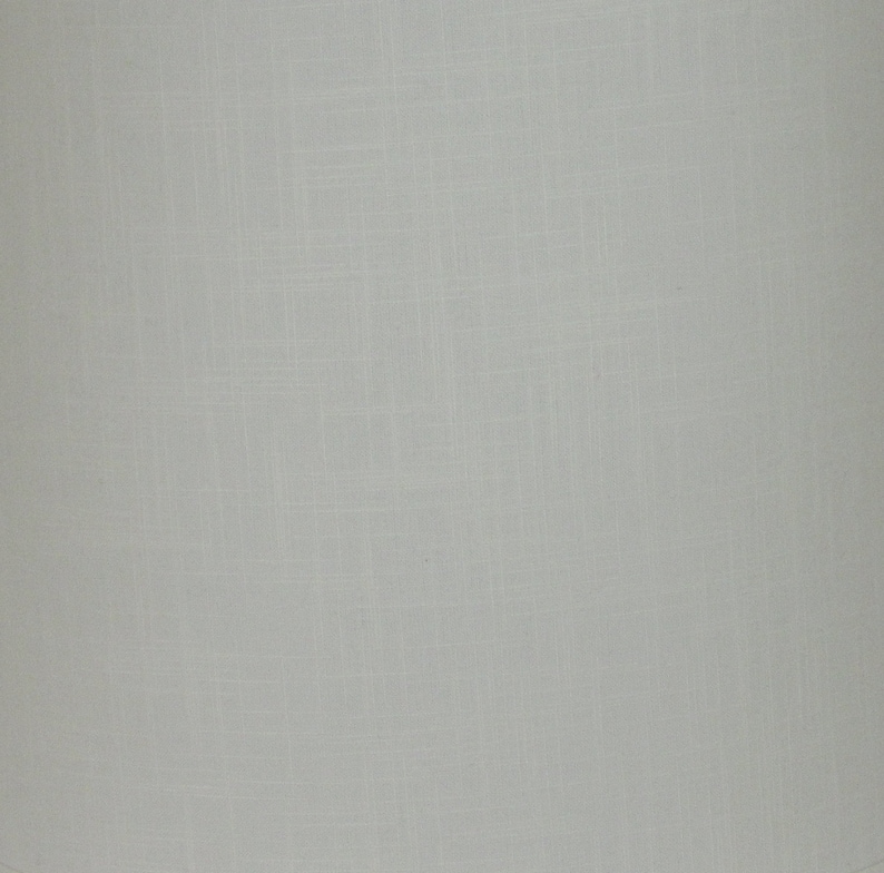 White Textured Linen Lamp Shade - Etsy