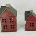 Paper Mache House Set of 2 - Etsy
