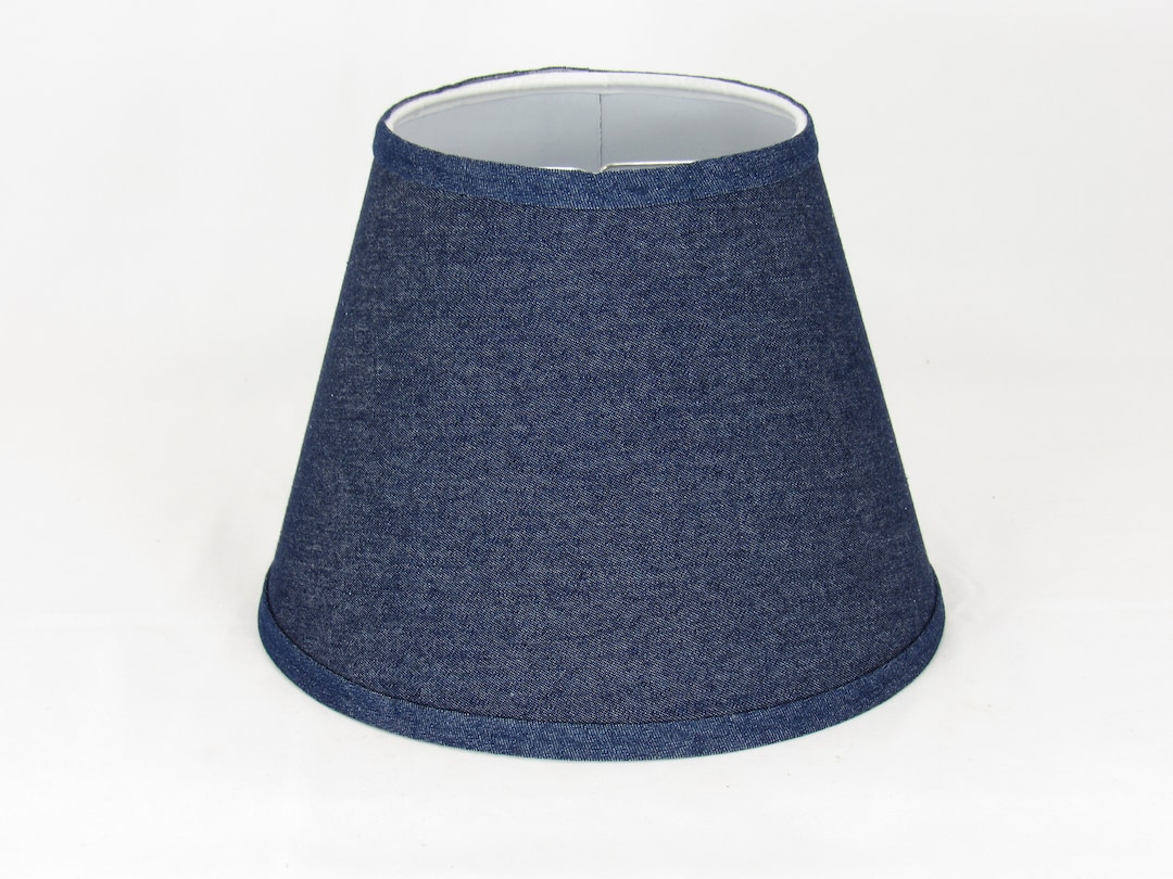 Denim Clip-on Lamp Shade - Etsy