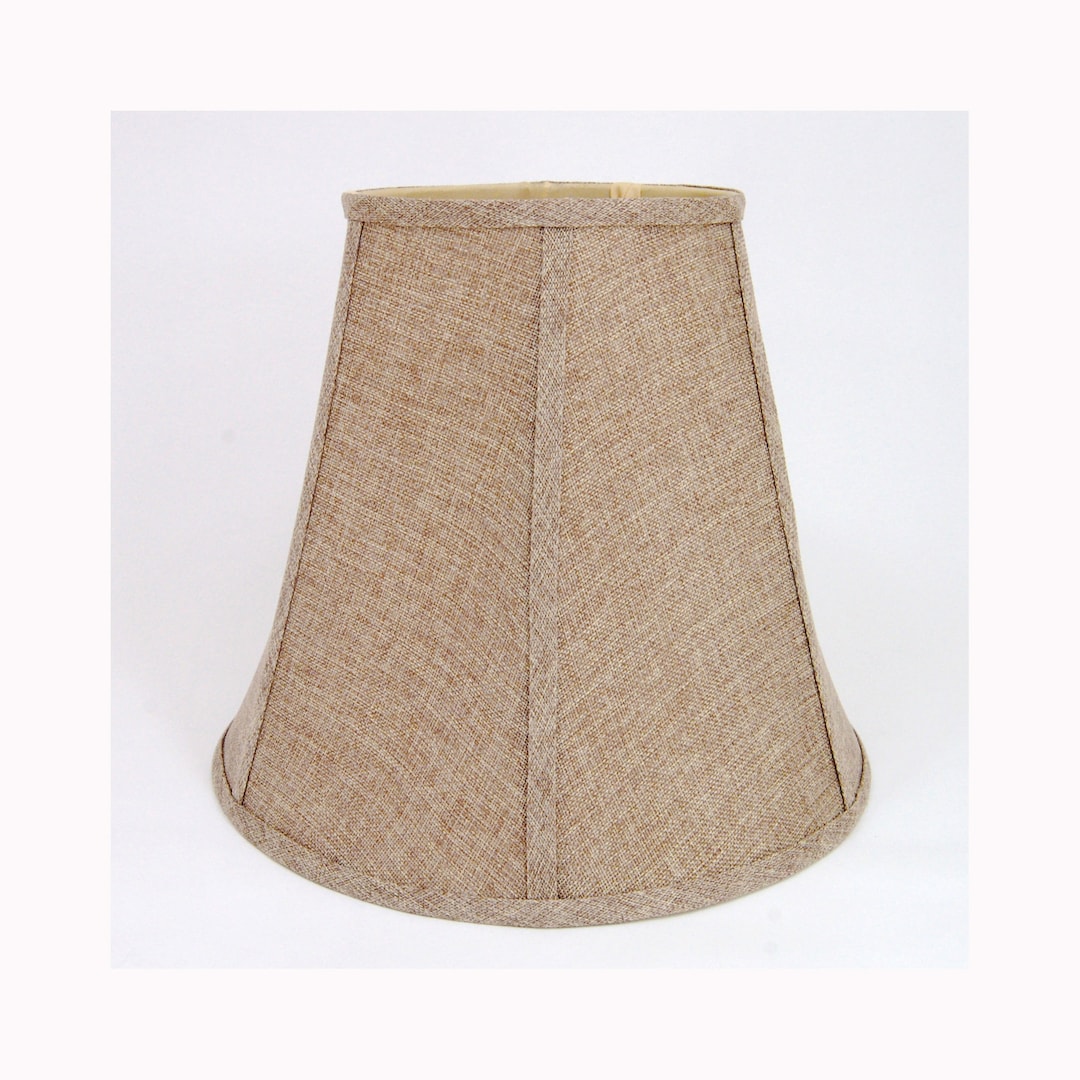 Tan Textured Linen Shade - Etsy