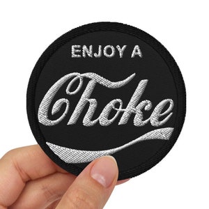 Enjoy a Choke Embroidered Patches for Jiu Jitsu, Judo, Grappling, Sambo ...
