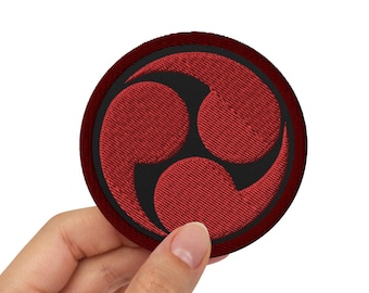 Tan Tomoe Mitsudomoe Japanese Symbol Embroidered Patch Japan - Etsy