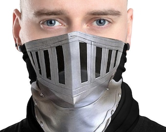 Knight Face Mask - Etsy