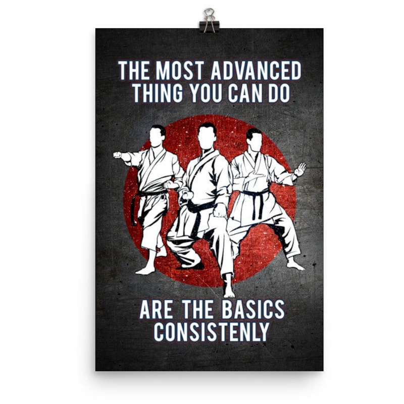 Karate Poster - Etsy