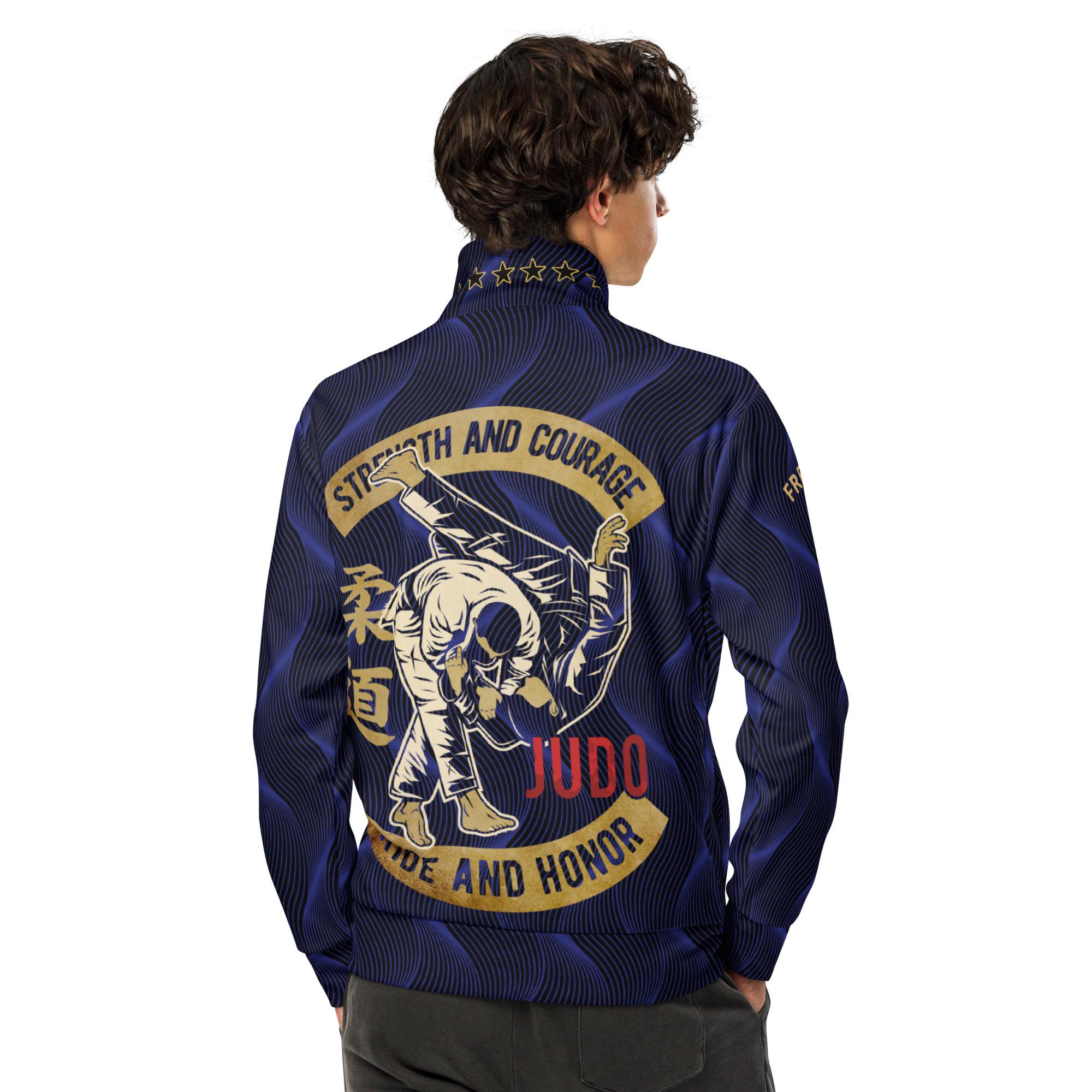Judo FAN Jacket, Proud Judoka Unique Track Jacket - Etsy