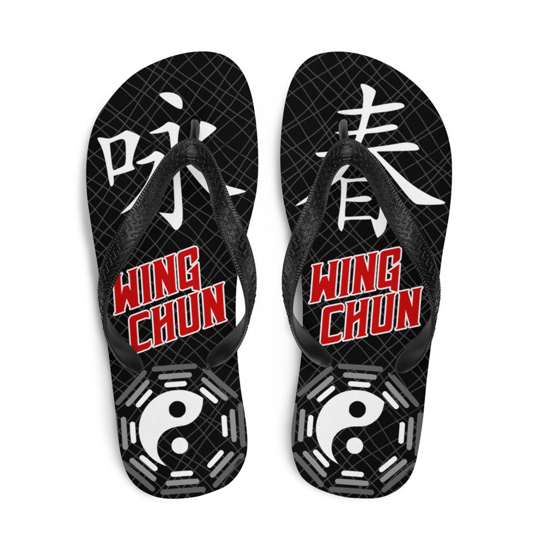 Wing Chun Kung Fu Flip Flops: Martial Arts Slippers - Etsy