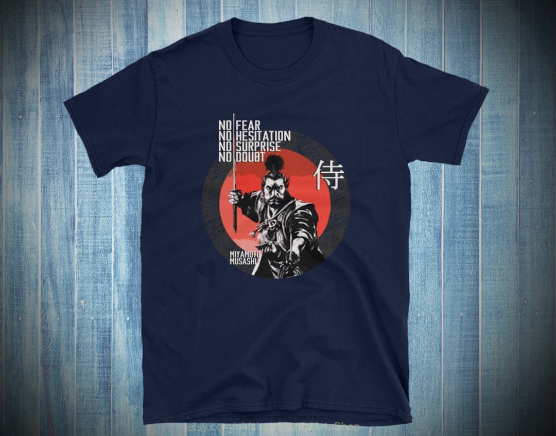 Miyamoto Musashi T-shirt, Samurai - Etsy