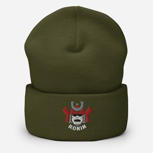 Samurai Ronin Beanie Hat, Iaido Kendo Kenjutsu Kashima Katori Shinto ...
