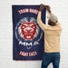 Mixed Martial Arts Flag, Train Hard Fight Easy - Etsy