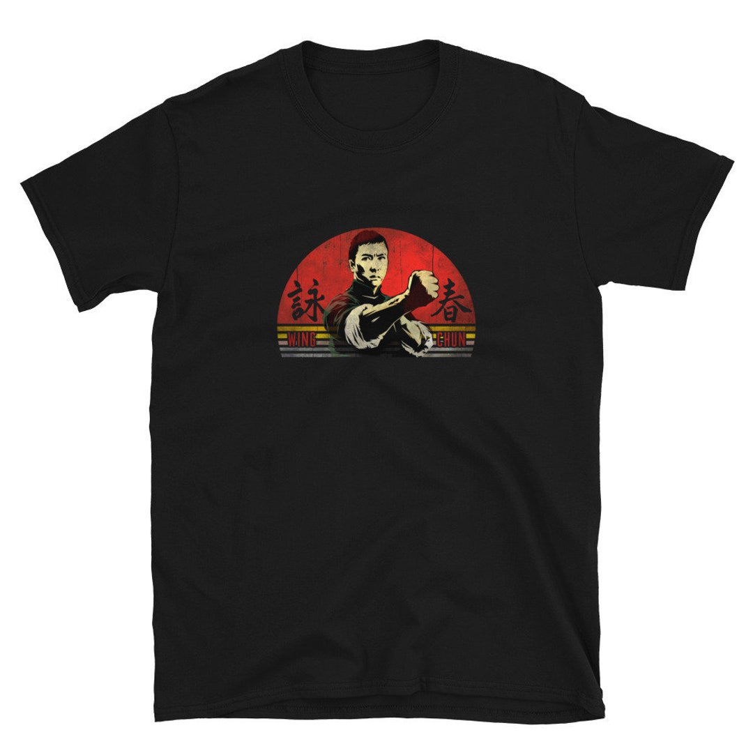 Wing Chun T-shirt, Ip Man Retro Style - Etsy