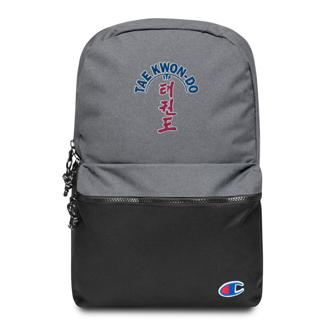 Taekwondo Embroidered Champion Backpack Taekwon Do - Etsy