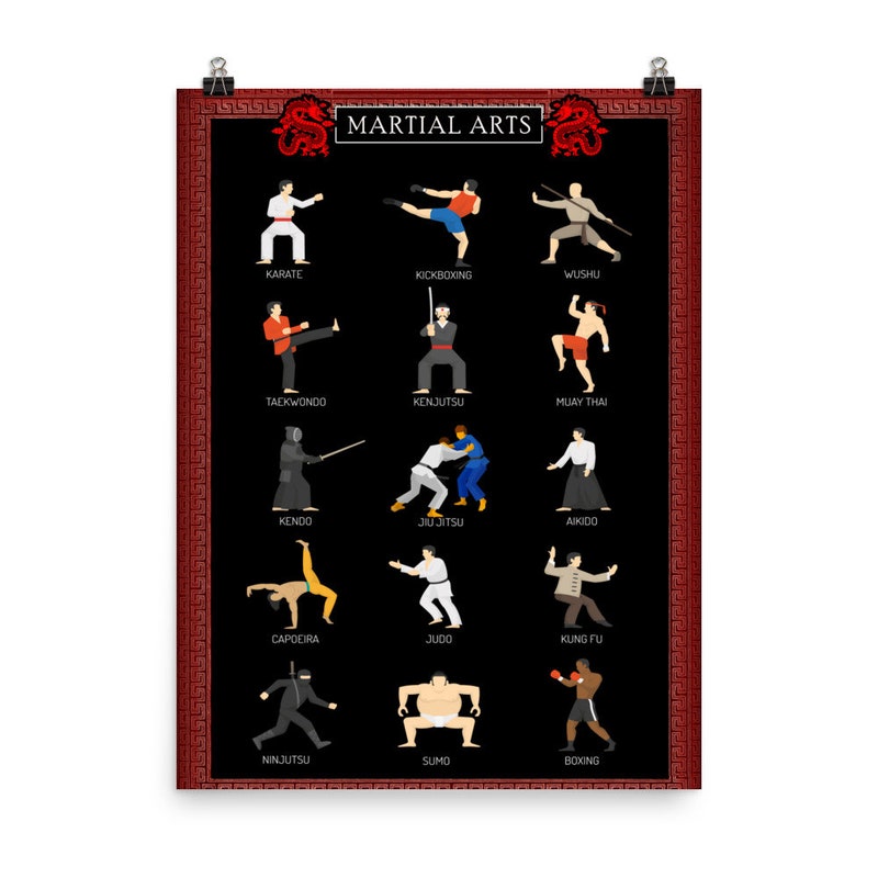 Karate Poster - Etsy