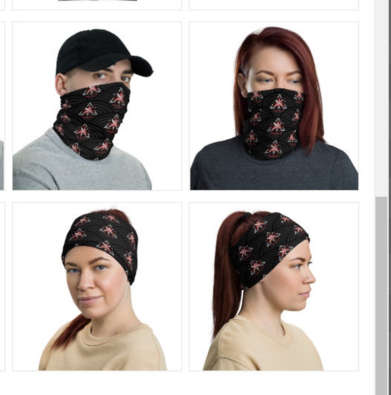 Filipino Martial Arts Face Mask - Neck Gaiter, Headwear, Facemask ...