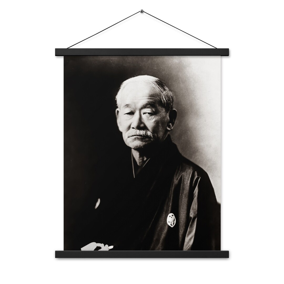 Jigoro Kano Poster With Hangers, Judo Dojo Wall - Etsy