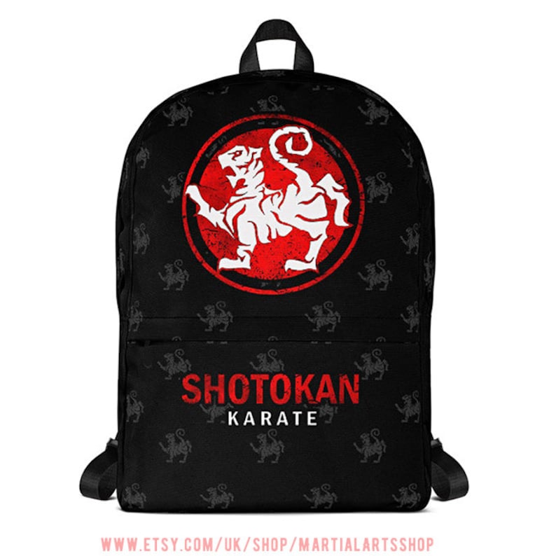Shotokan Karate Master Backpack Shotokan Karate Bag - Etsy UK
