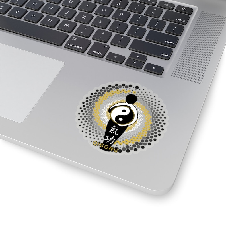 Qi Gong Yin Yang Sticker Kung Fu Tai Chi - Etsy