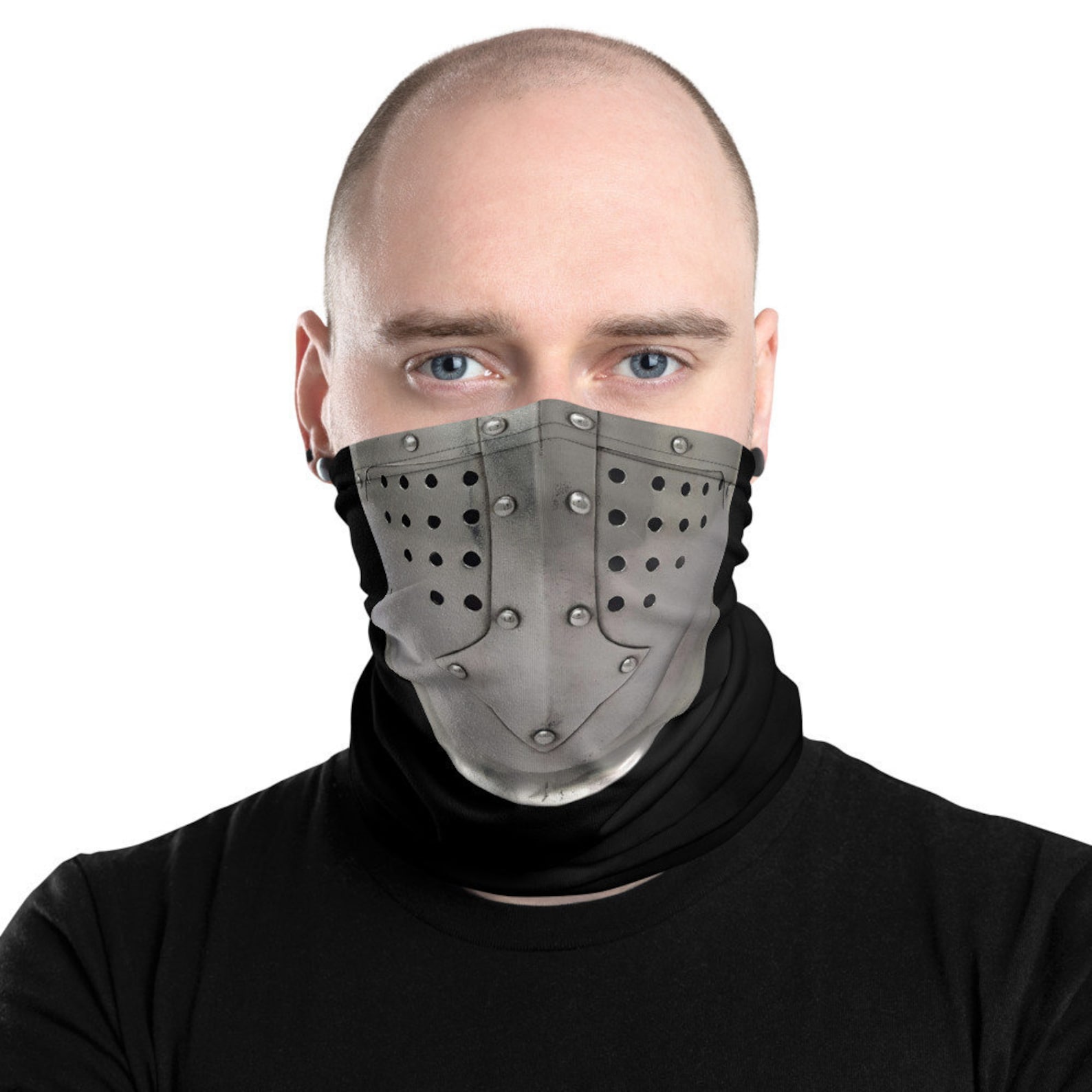 Masque de visage de Chevalier Templier Gaiter de cou - Etsy France