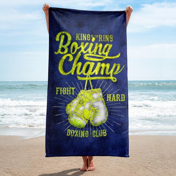 Boxing Towel King of the Ring | Etsy