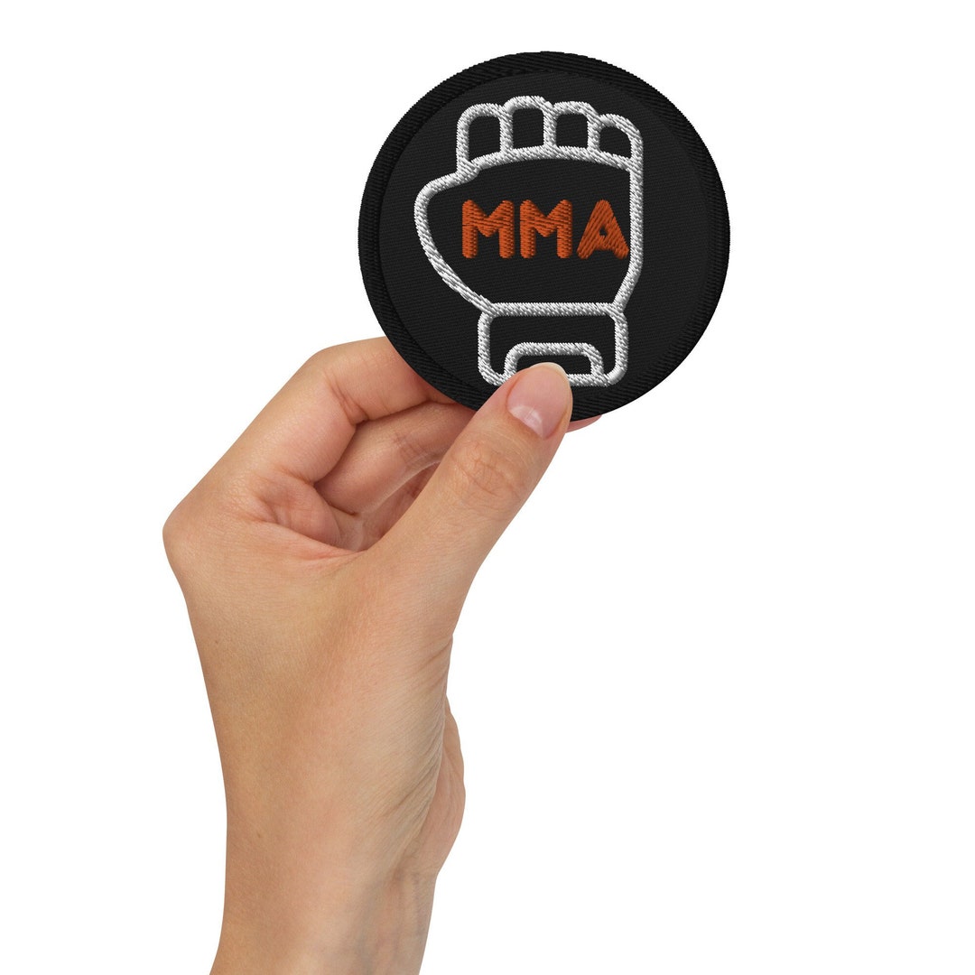 MMA Embroidered Patch, Mixed Martial Arts, MMA Glove, UFC - Etsy