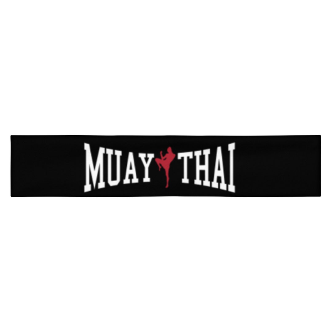 Muay Thai Headband, Muay Thai Boxing Fighter - Etsy
