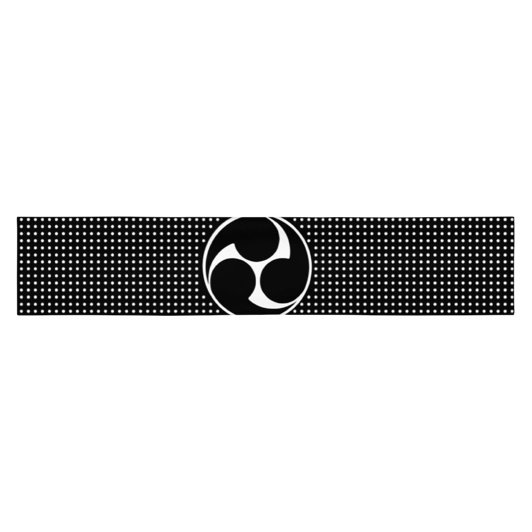 Mitsudomoe Headband, Tomoe Emblem - Etsy