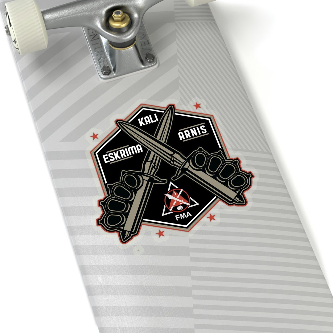 FMA Fighter Sticker, Filipino Martial Arts - Etsy