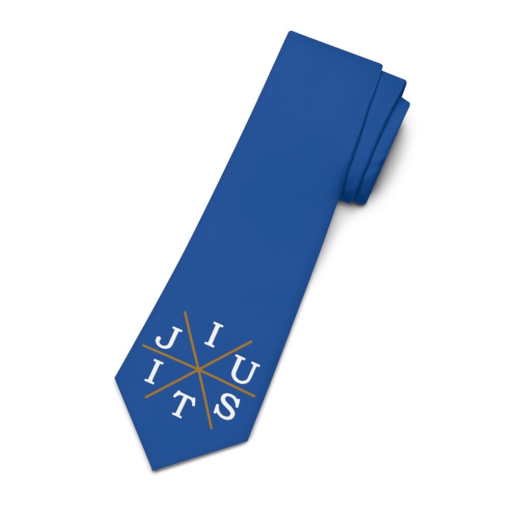 Jiu Jitsu Necktie Original Gift Jiujitsu Bjj - Etsy UK