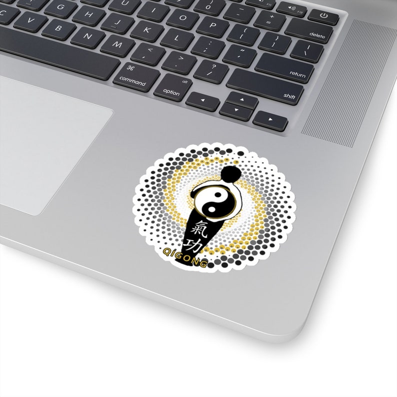 Qi Gong Yin Yang Sticker Kung Fu Tai Chi - Etsy