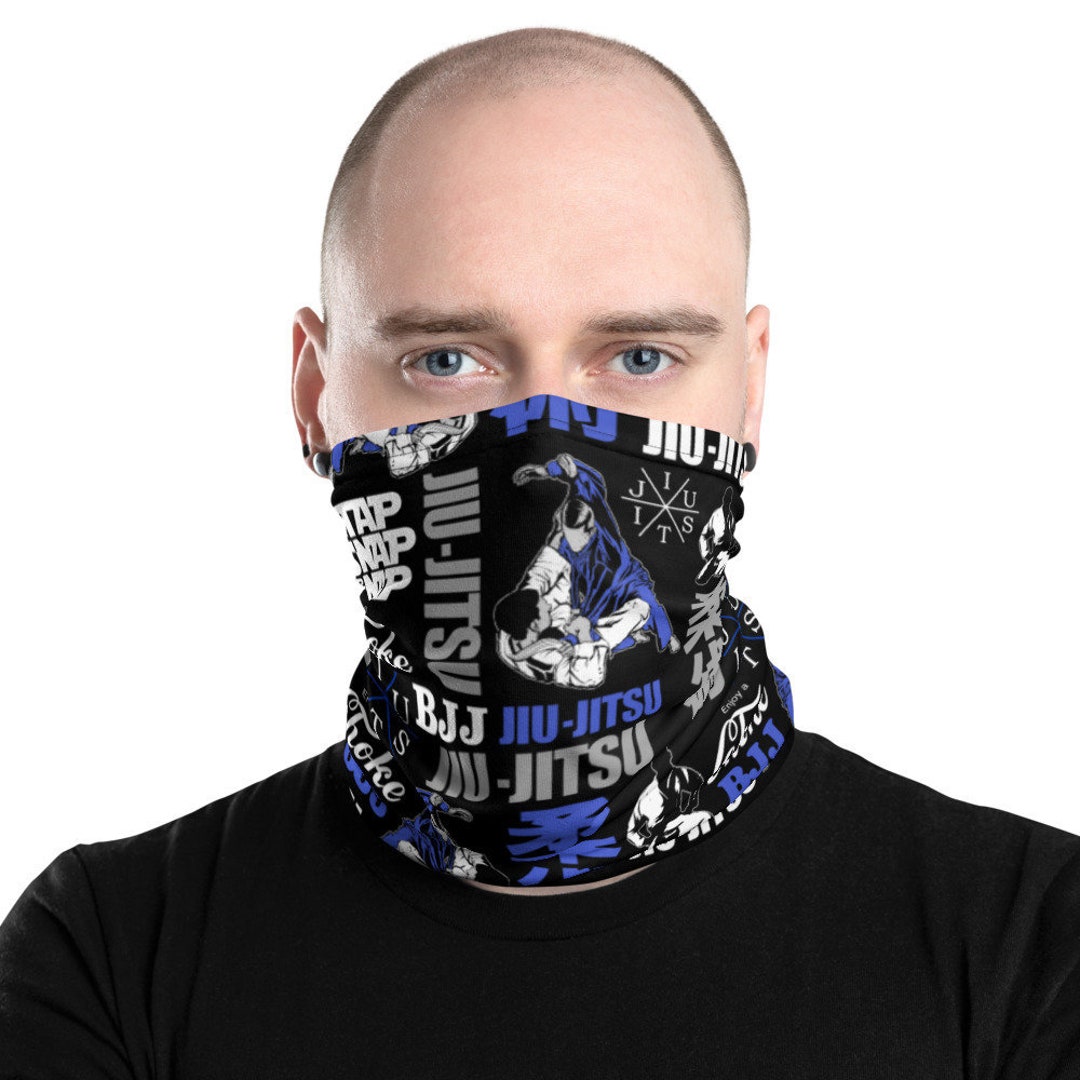 Jiu Jitsu Face Mask - Neck Gaiter, Jiujitsu - Ju Jutsu - Bjj ...