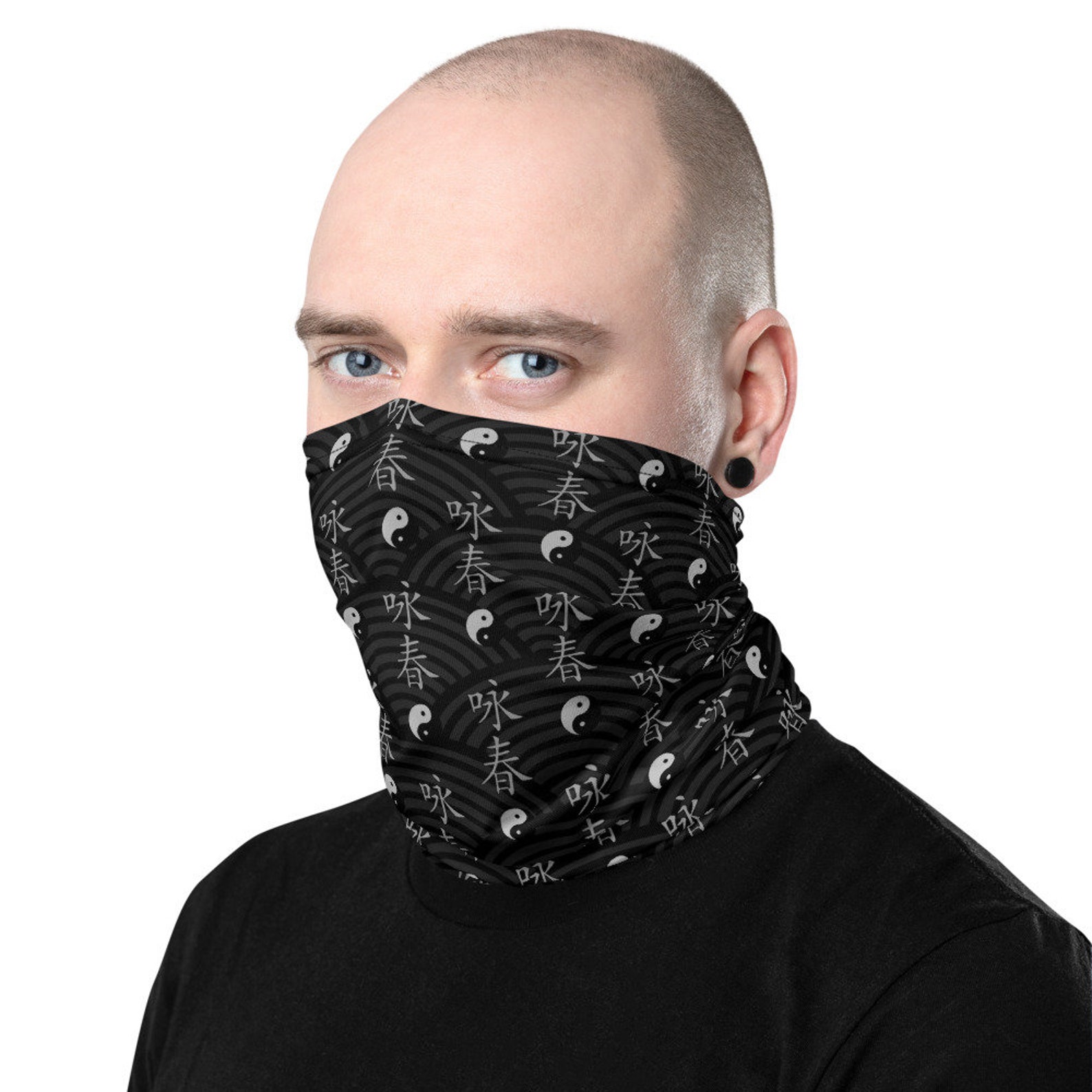 Wing Chun Face Mask, Neck Gaiter, Scarf, Headwear, Facemask, Headband ...