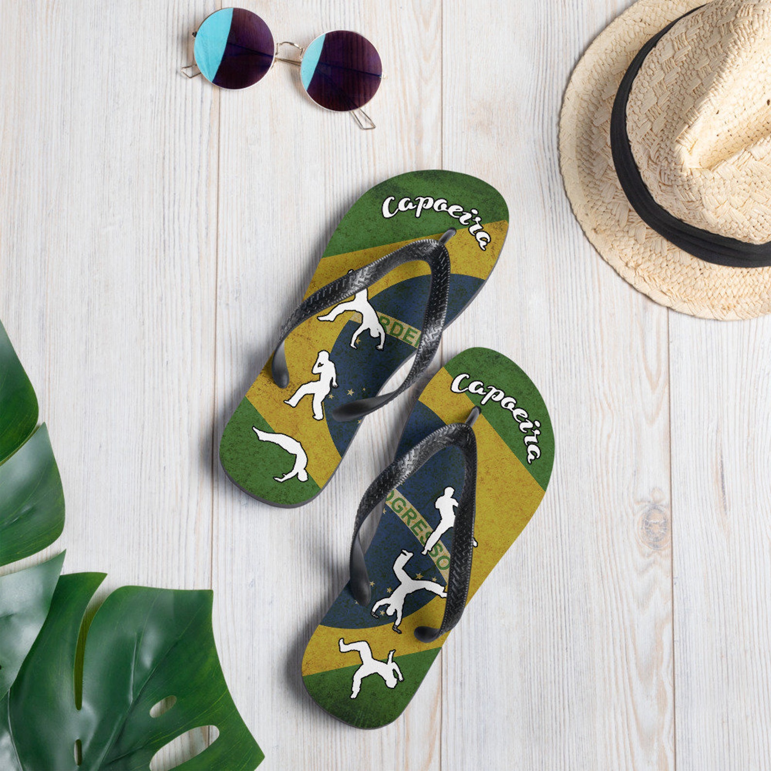Capoeira Flip-flops, Capoeirista Gift - Etsy
