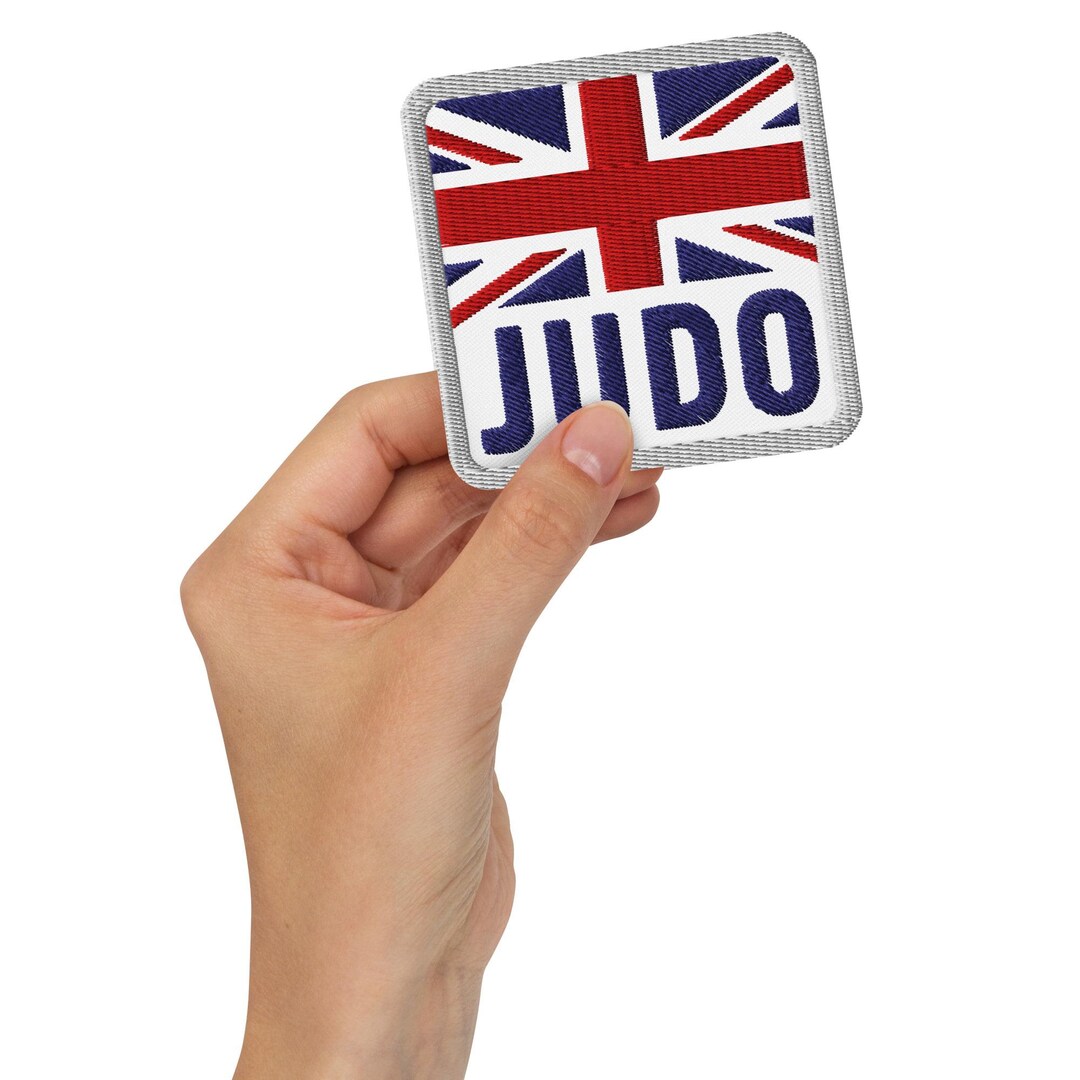 British Judo Embroidered Patches, United Kingdom Judoka - Etsy