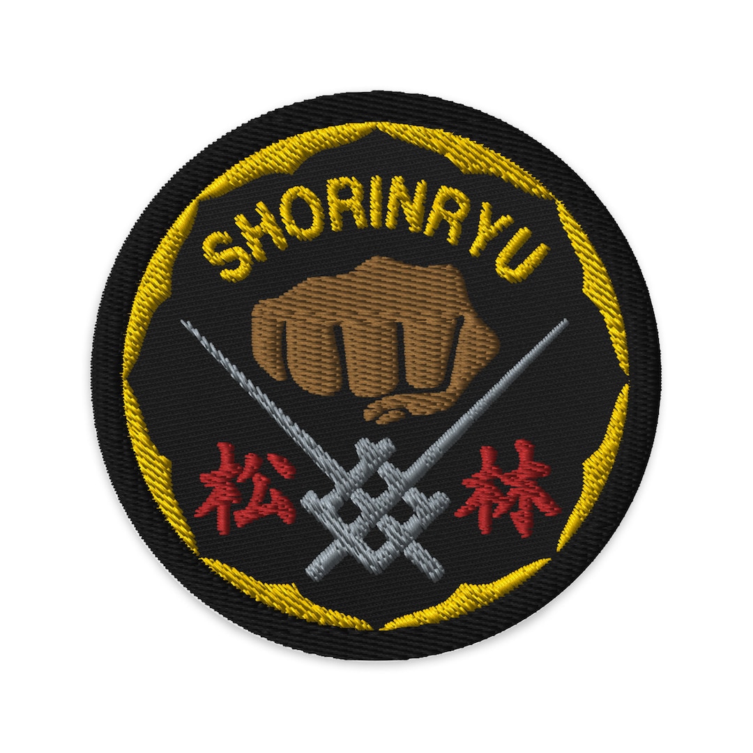 Shorin Ryu Embroidered Patches, Okinawan Shorin-ryu Karate-do - Etsy