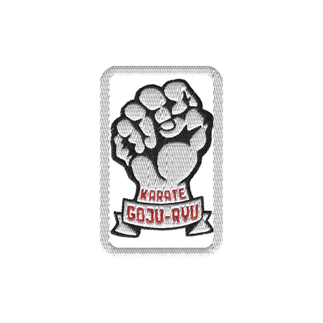 Goju Ryu Karate Fist Embroidered Patch - Etsy