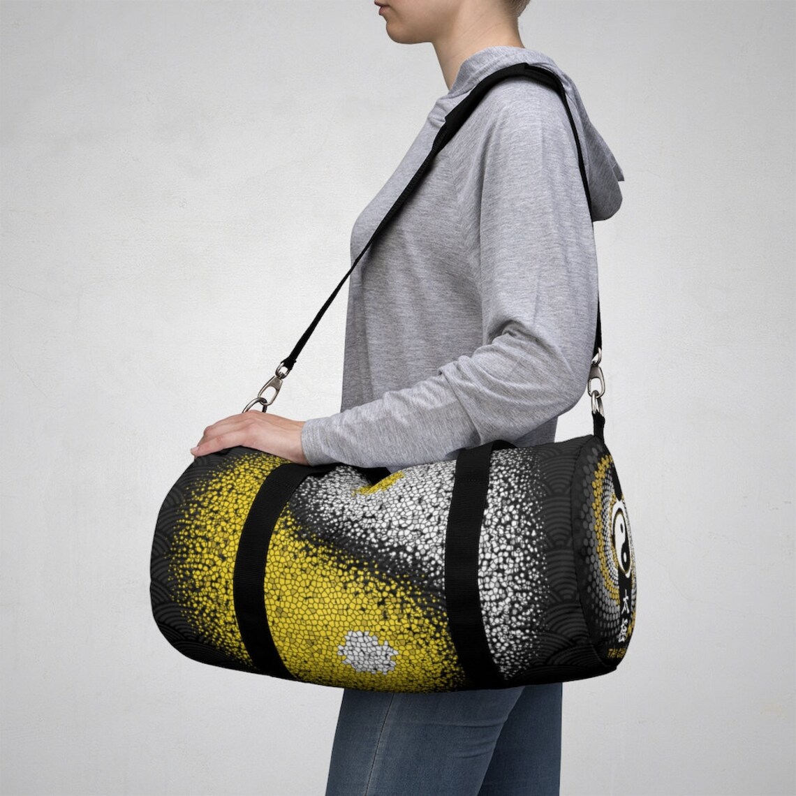 Tai Chi Duffel Bag, Yin Yang, Qi Gong - Etsy