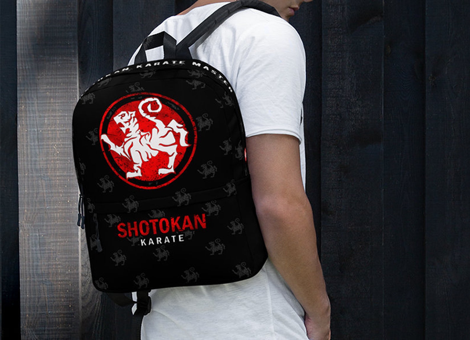 Shotokan Karate Master Backpack Shotokan Karate Bag - Etsy UK