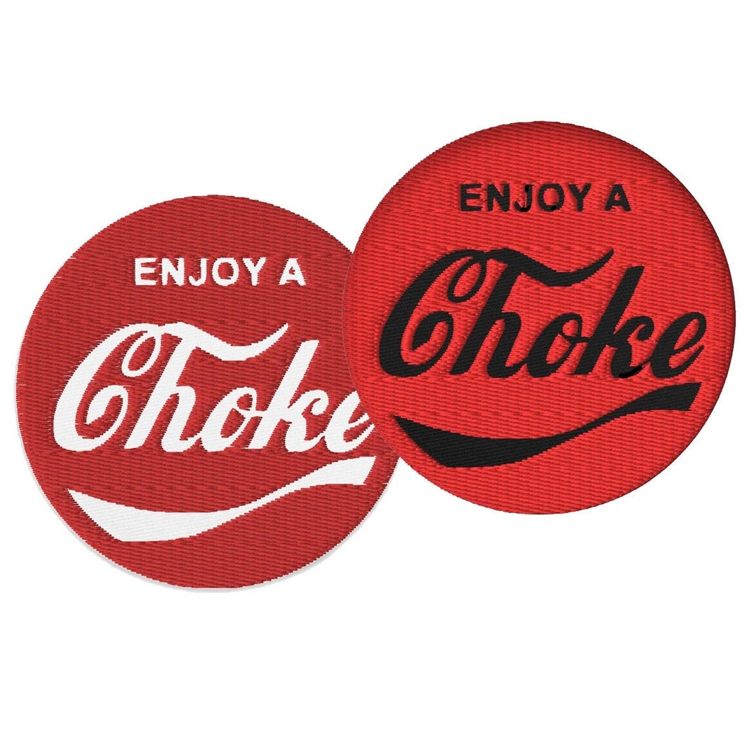 Enjoy a Choke Embroidered Patches for Jiu Jitsu, Judo, Grappling, Sambo ...